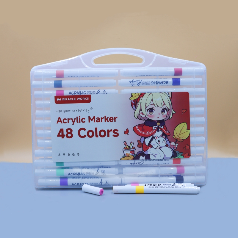 MW 12/24/36/48/60 Colors Highligher Markers Colorful Set Of Painting ...
