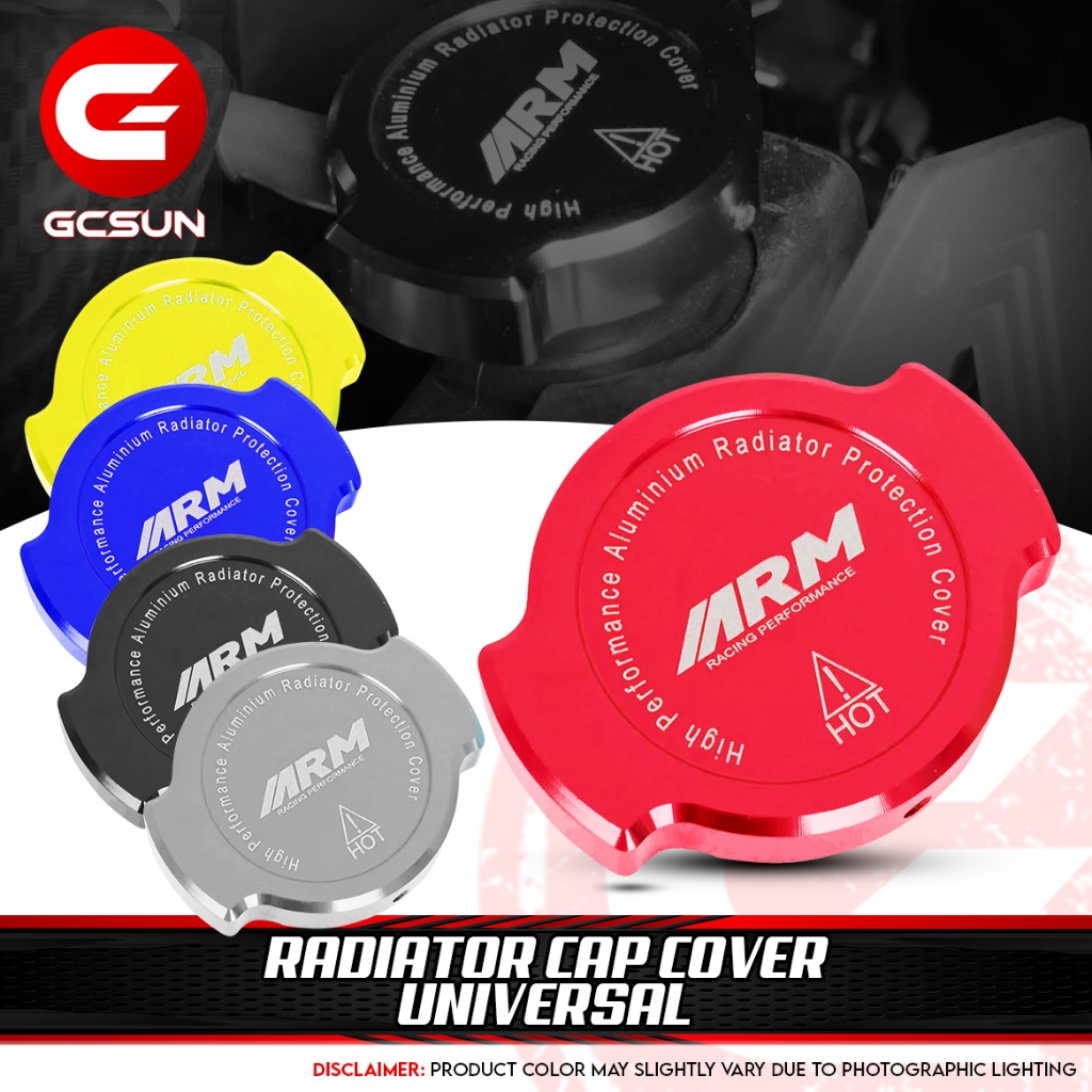 Arm Radiator Cap Cover Aluminum Full CNC Universal With Sticker From ...