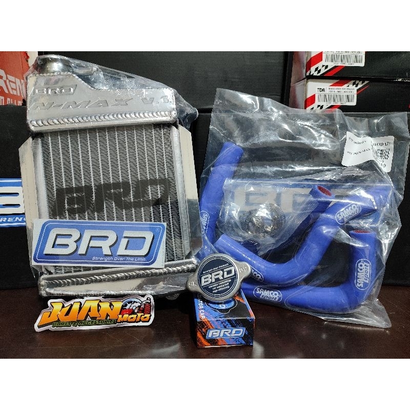 BRD 2Rows Radiator For Nmax/Aerox v1/v2 Click 125i/150i PLug N Play ...