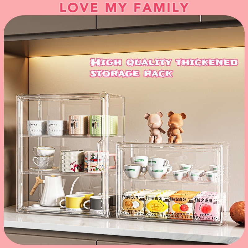 Dust-proof cup storage rack cup holder water cup storage rack tea set ...