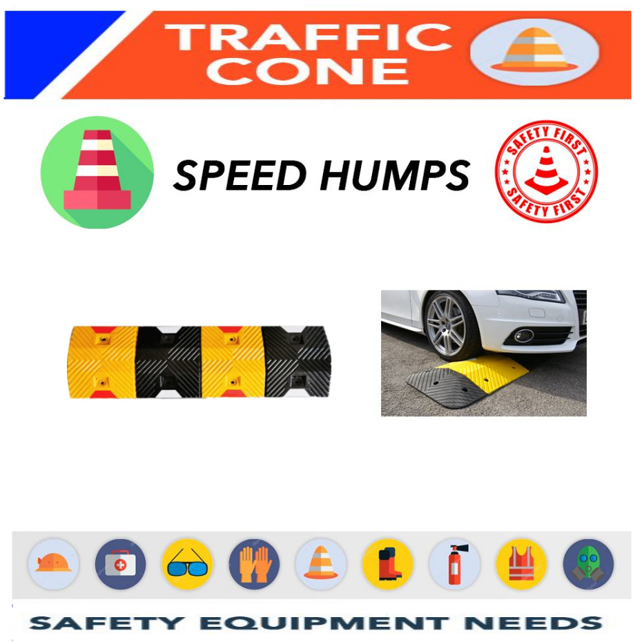 Rubber Humps Speed Bump Speed Hump Cable Protector Heavy Duty | Shopee ...