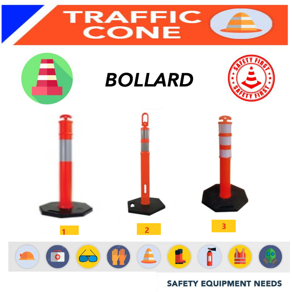 T Bollard Road Safety Traffic Bollard | Shopee Philippines