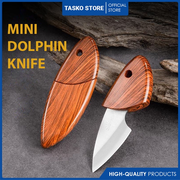 Mini Dolphin Knife, Fish Knife, Stainless Steel Fruit Knife, Take to ...