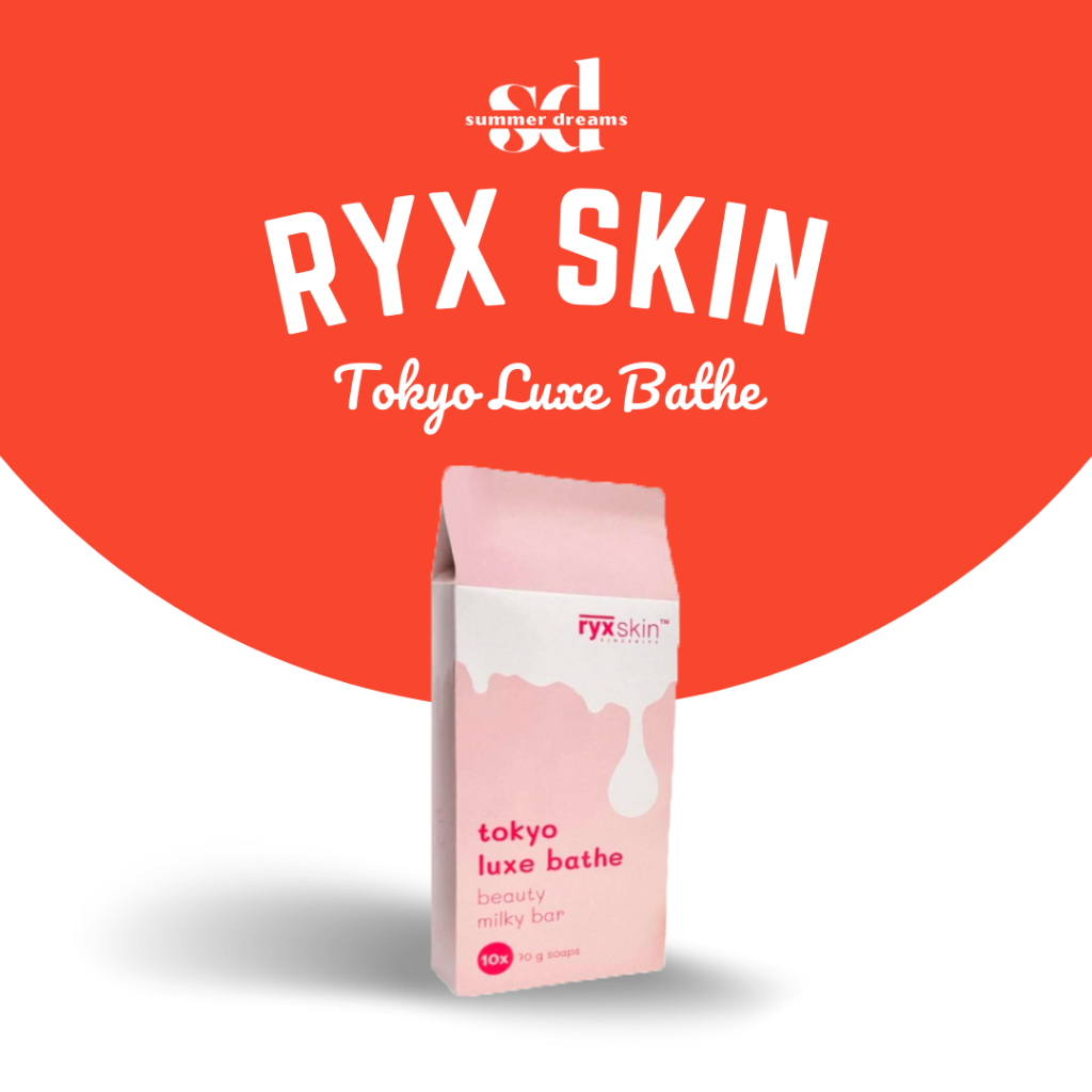 RYX SKIN SINCERITY Tokyo Luxe Bathe Milky Bar Whitening Soap 10 Bars ...