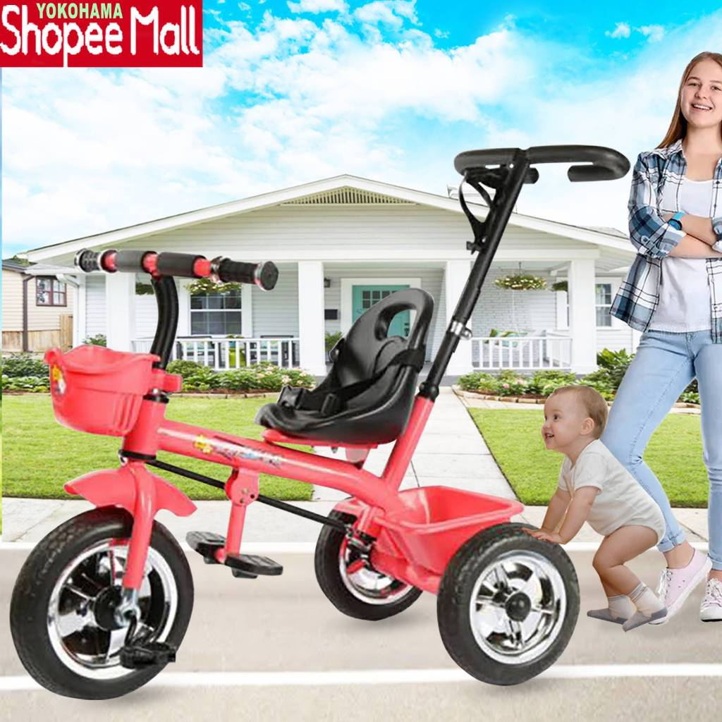 YOKOHAMA Japan 3in1 baby trolley 3 wheel kids bike stroller ride-on ...