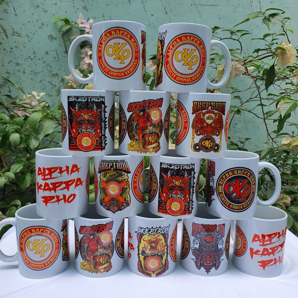 SKEPTRON ALPHA KAPPA RHO COFFEE MUG (FREE STICKER) | Shopee Philippines
