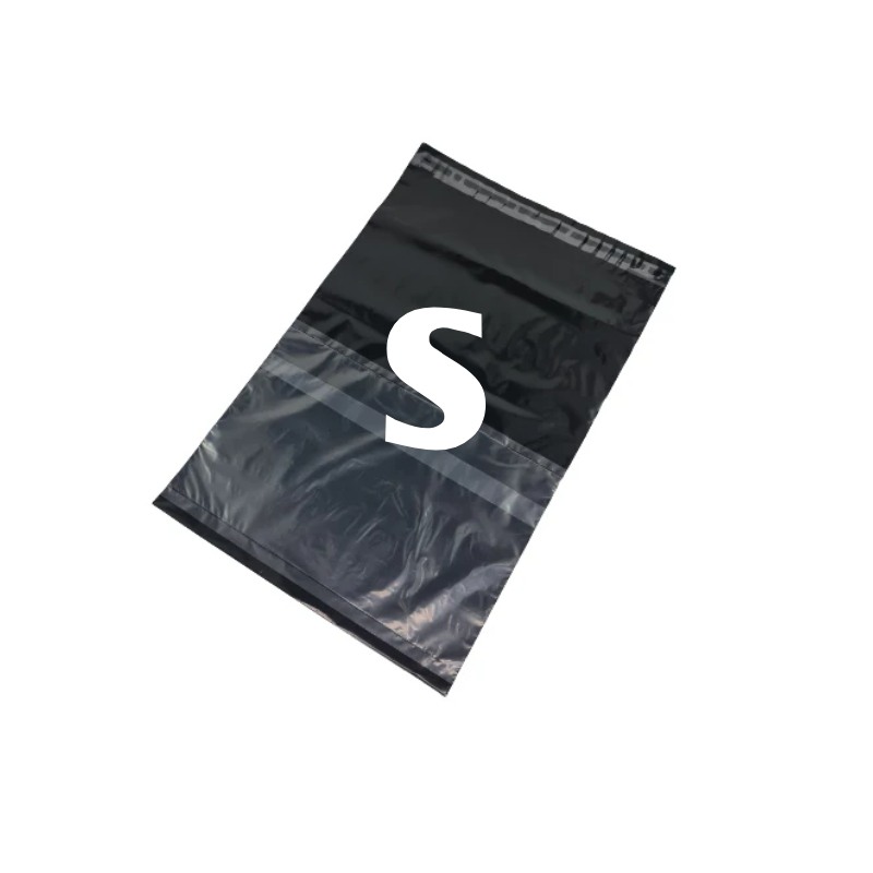 KENLEI 98-100 pcs black courier pouch plain pouch express pouch parcel ...