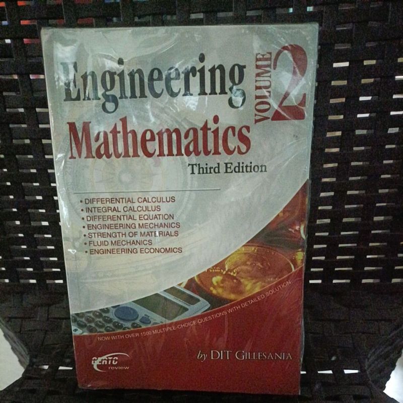 Engineering Mathematics Vol 2 3rd Edition Shopee Philippines