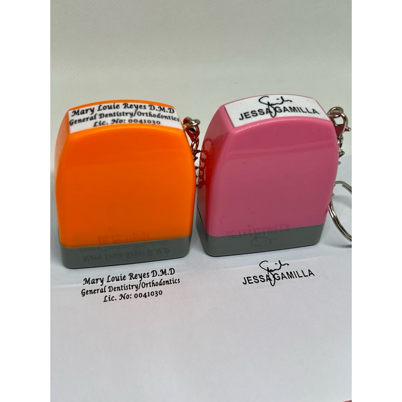 PASTEL STAMP HA-1333 FREE NAME FREE LAYOUT PERSONALIZED STAMP SELF ...