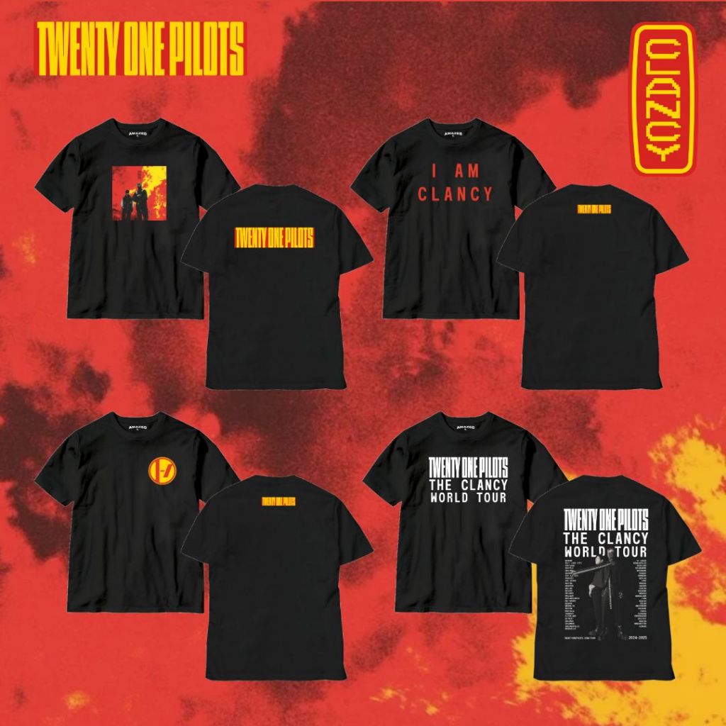 Twenty One Pilots Shirt I am Clancy T-Shirt | Amazedph | Shopee Philippines