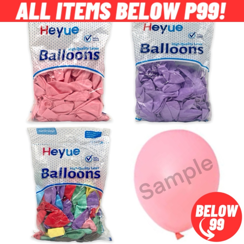 20/100 pcs Pastel Balloons 10 Inches Quality Latex Balloon Decoration ...