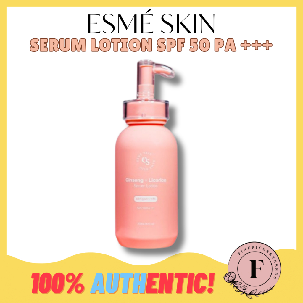 ESME SKIN - Serum Lotion Ginseng + Licorics with Goat's Milk (250ml ...