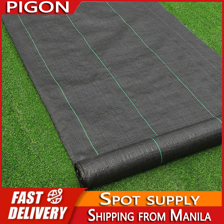 50m Weed Control Barrier Fabric Weeding Cloth Ground Cover Degradable ...