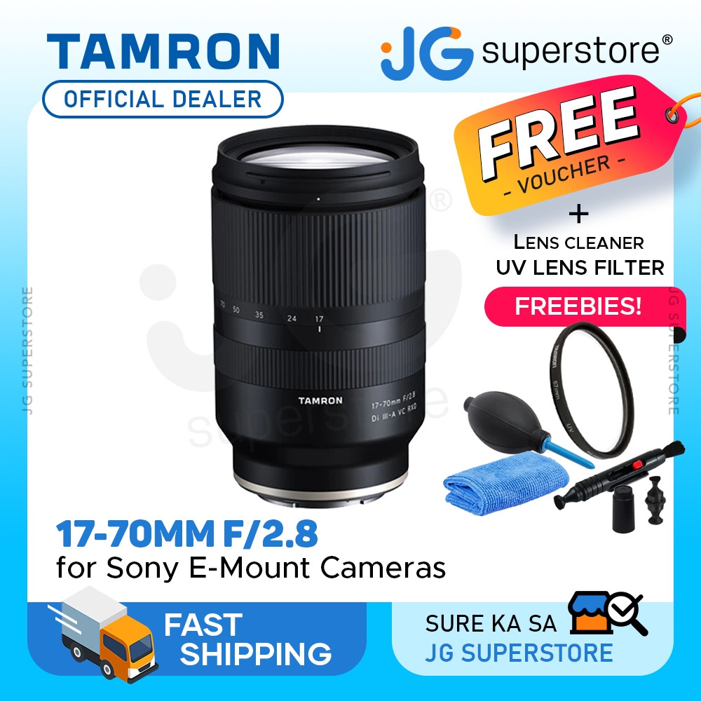 Tamron B070 17-70mm f/2.8 Di III-A VC RXD Telephoto Zoom Lens for Sony E Mount Cameras | Shopee ...