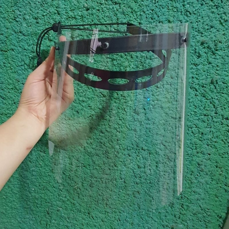 clam shell type flip up face shield flipable faceshield ( 4holes ...