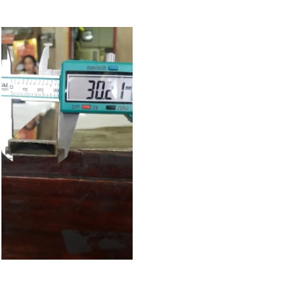 Stainless Steel 304 Rec Tube 3/8" x 1-1/4" x 1.5mm Thick x 1 Foot ...