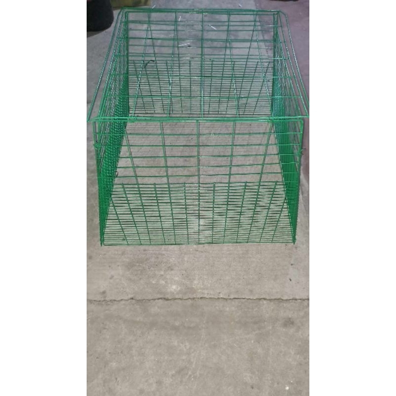 chick pen green 29 lines 6 kilos folding cage green color | Shopee ...