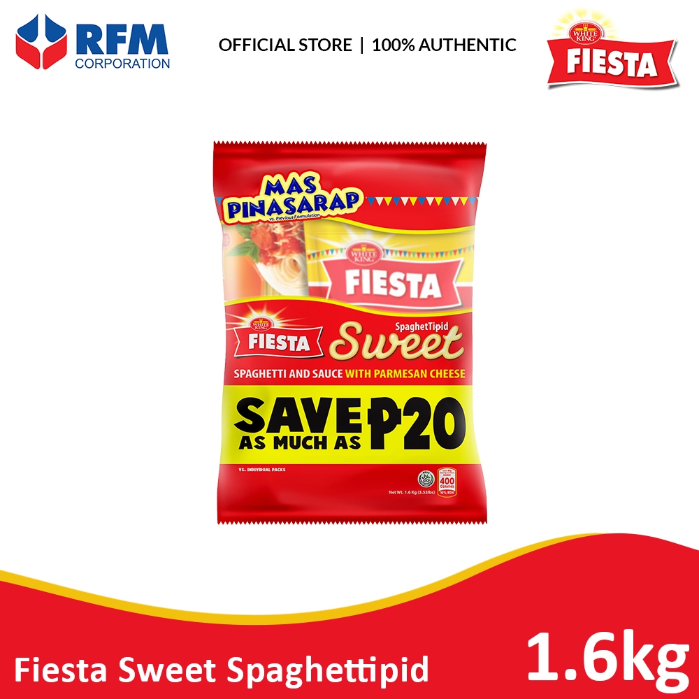 Fiesta Sweet Spaghettipid: Fiesta Spaghetti Pasta 700g + Fiesta Sweet ...