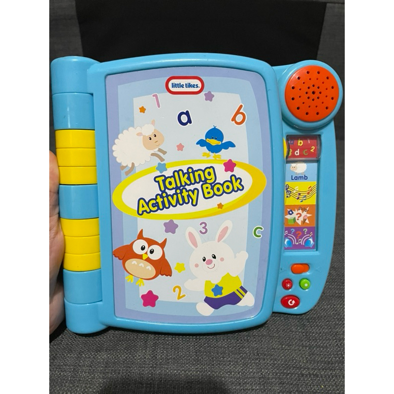 Little tikes Talking activity book | Shopee Philippines