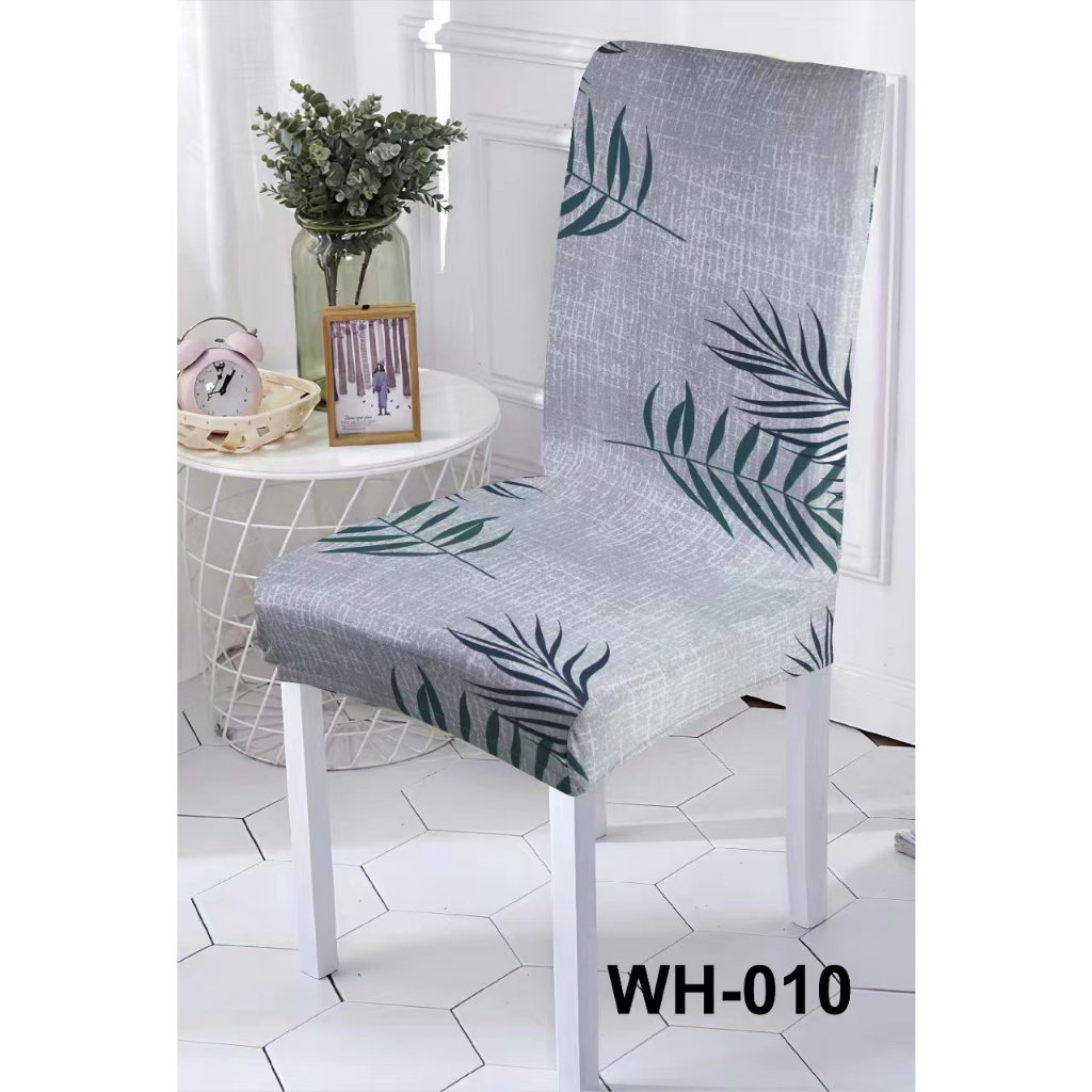 NEW DESIGN CHAIR COVER FULLY GARTERIZED WITH ANY DESIGN | Shopee ...