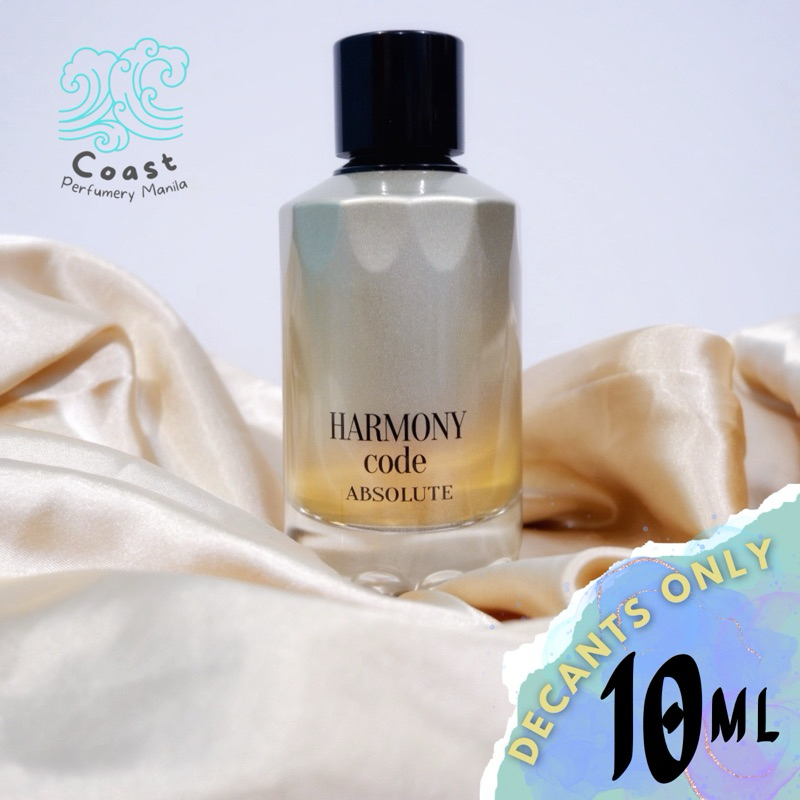 (DECANT) Harmony Code Absolute EDP (10ml) sample travel trial size ...