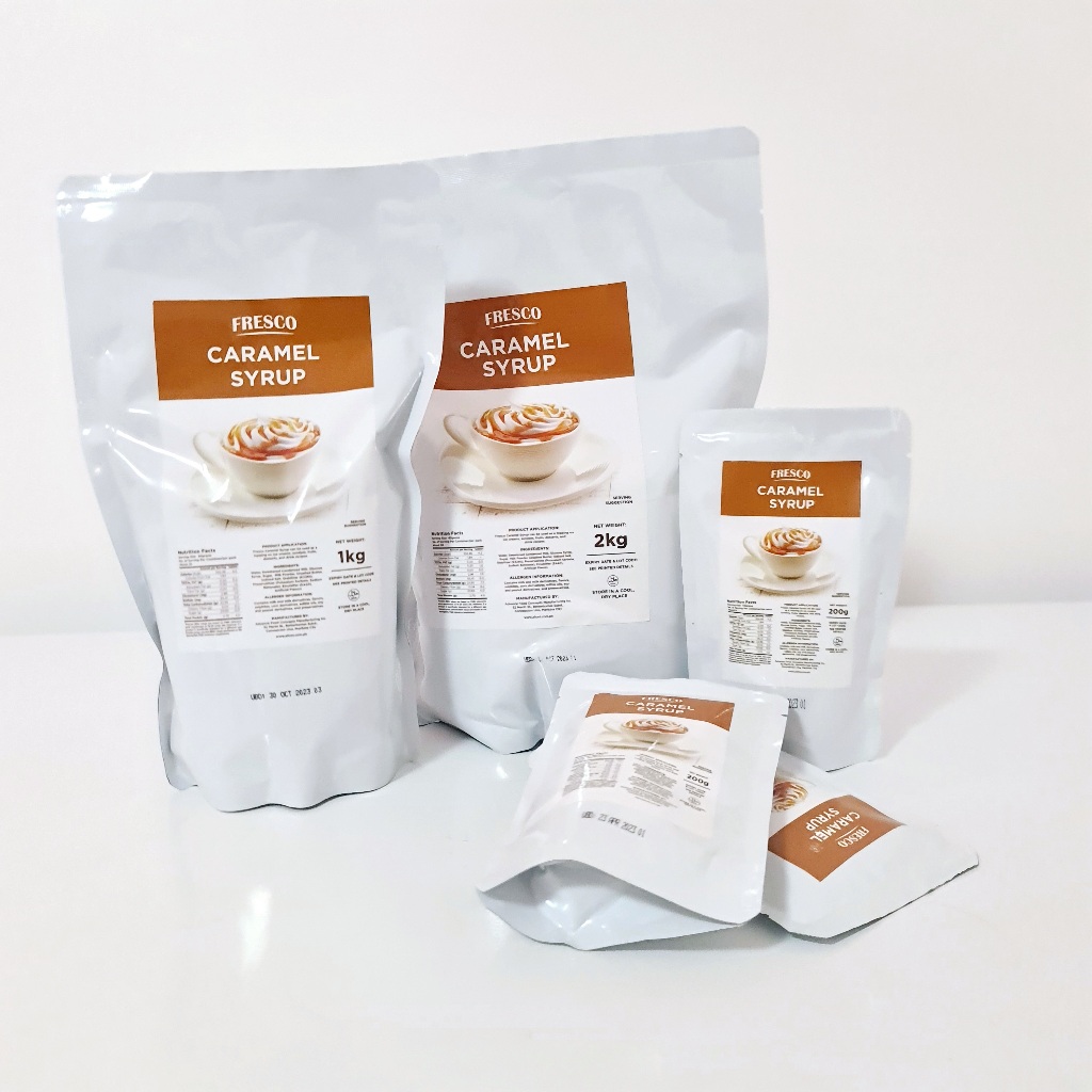 Caramel SYRUP Fresco 200g 1kg Premium Quality | Shopee Philippines