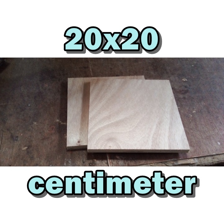 20x20 cm plywood plyboard marine ordinary pre cut custom cut | Shopee ...