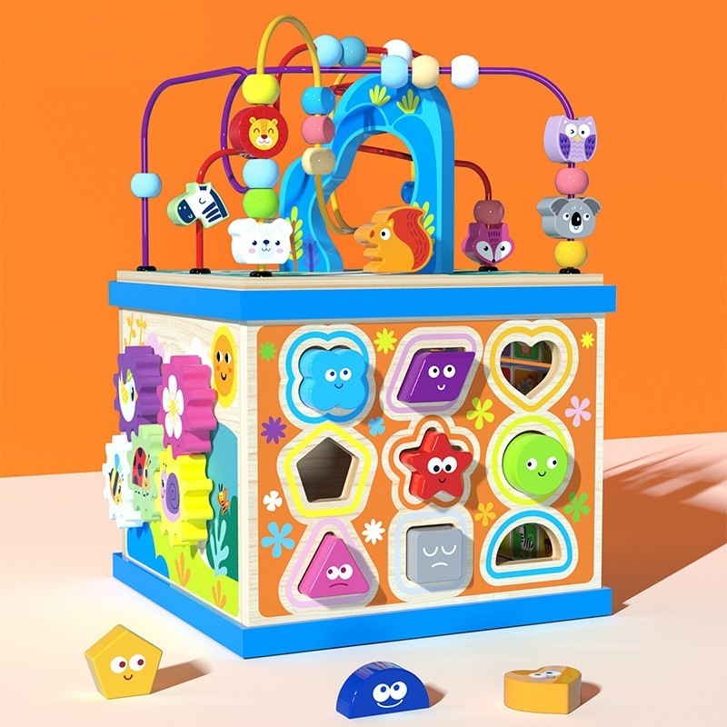 Get Smart with Multi-Maze Educational Wooden Toy: A Colorful Way to ...