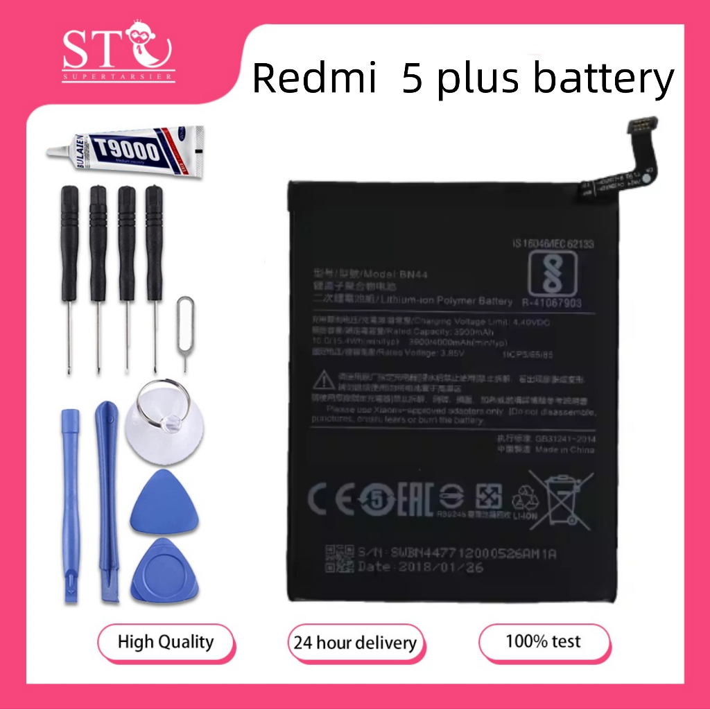 Redmi BN44 Replacement Origianl Battery For Redmi 5 plus Replacement ...