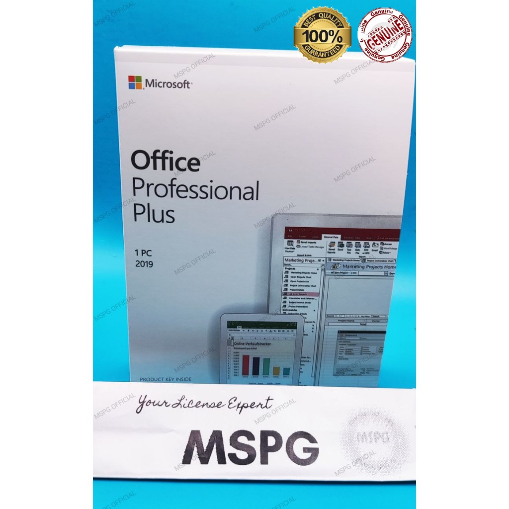 Office 2019 Professional Plus for Windows PC (Keycard / Retail Box / DVD) | Shopee Philippines