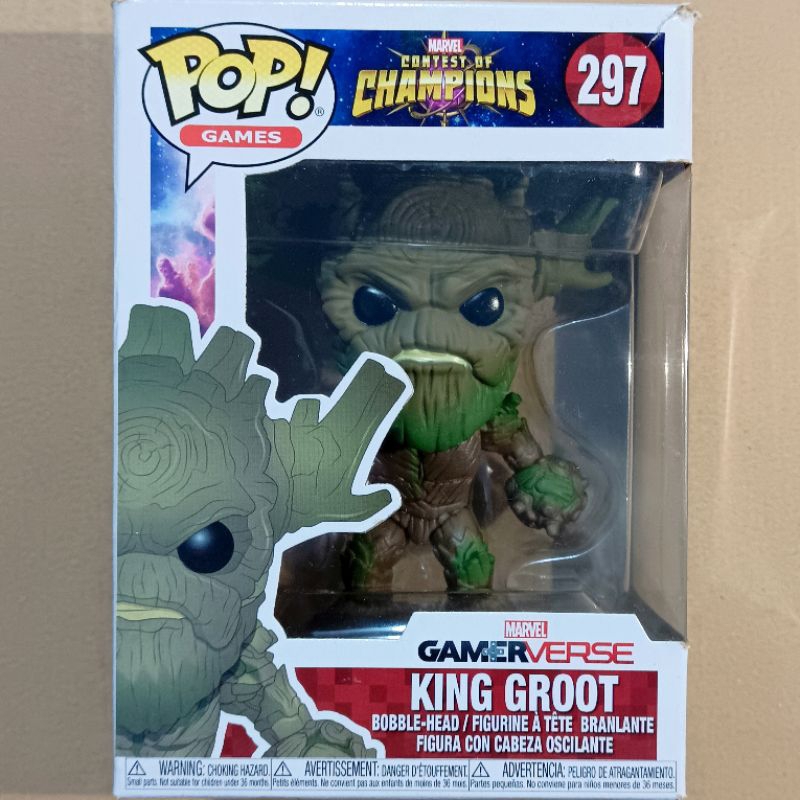 Funko Pop King Groot (Marvel Contest of Champions) | Shopee Philippines