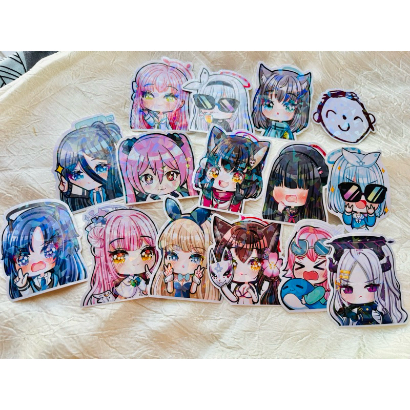 Blue Archive Stickers Shiroko Hoshino Arona Sensei | Waterproof ...