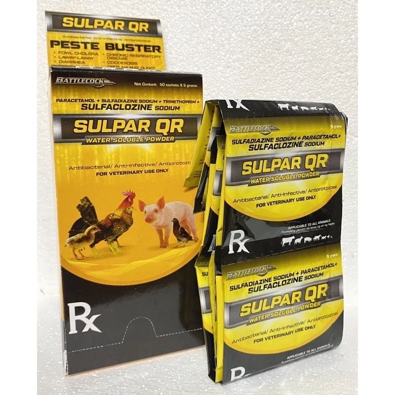 SULPAR QR 5G Water soluble powder | Shopee Philippines