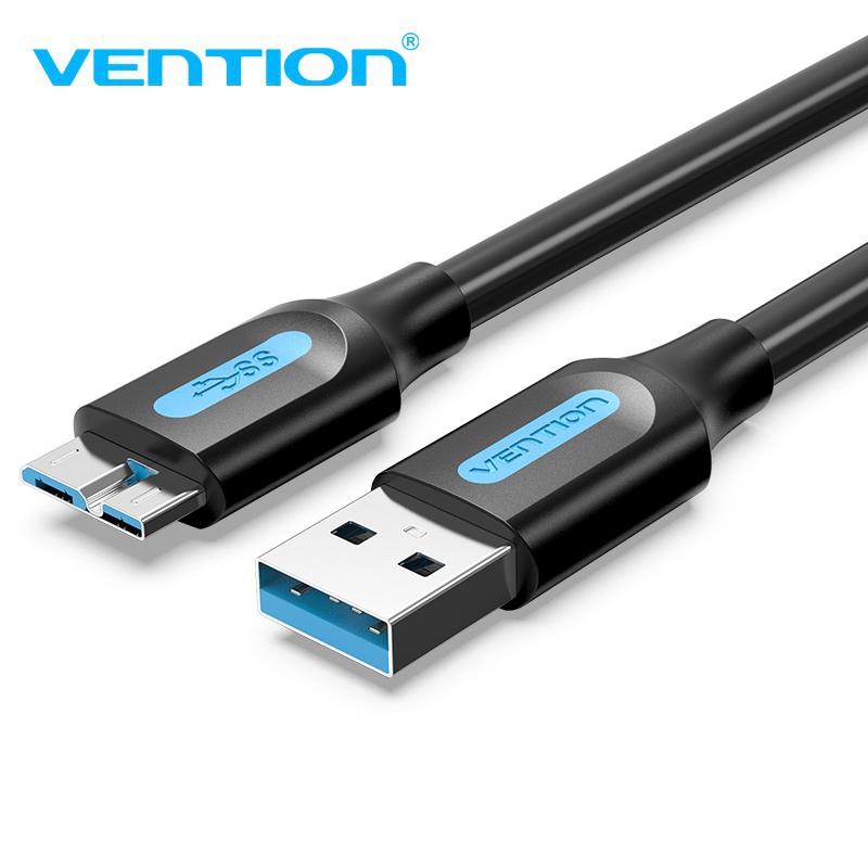Vention Micro B To USB 3.0 5Gbps Fast Charging 3A Cable for External ...