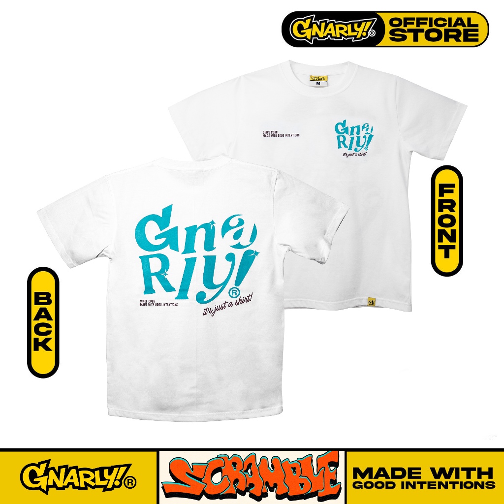 Gnarly! Scramble T-Shirt | Shopee Philippines