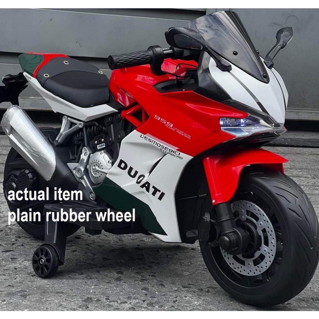 Ducati Rechargeable motorbike for kids | Shopee Philippines
