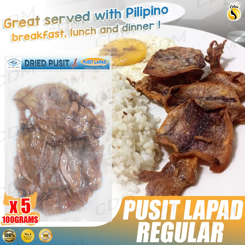 Dried Pusit Lapad 500g / 1kg Regular Chewy Squid / Sun-dried Squid ...