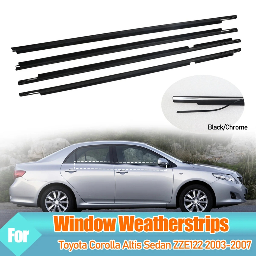 Weather Strip Molding Corolla Altis Car Outside Window Moulding for ...