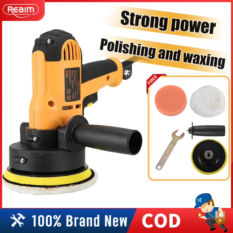 REAIM Polisher Machin Buffing Waxing Heavy Duty Electric Car Buffing ...