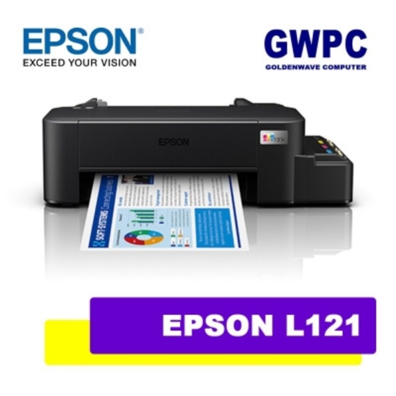 Epson L121 EcoTank Ink Tank Printer | Shopee Philippines