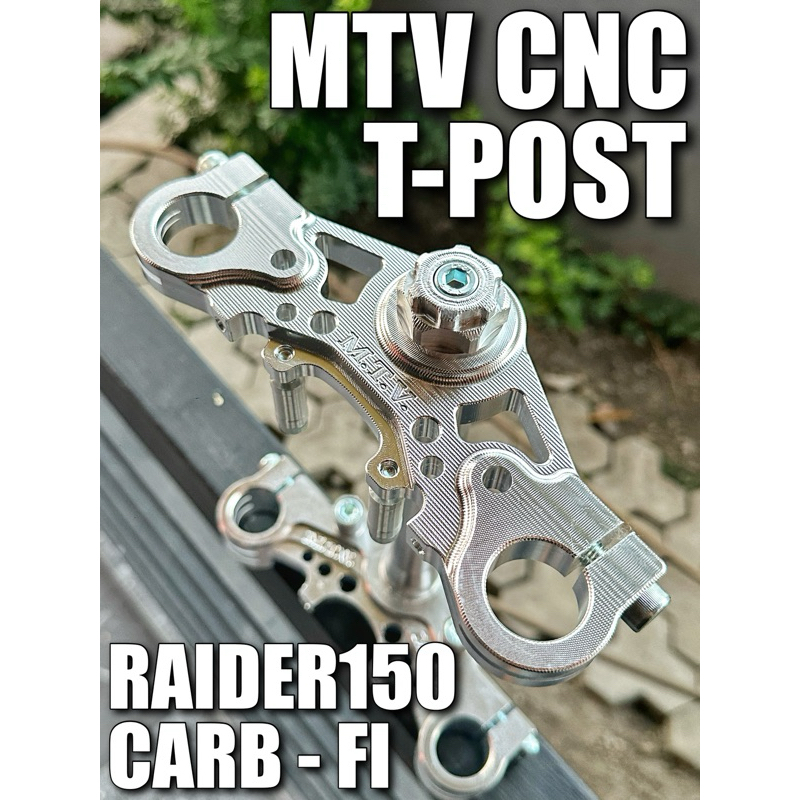 MTV CNC ALLOY T POST RAIDER150 FI / CARB | Shopee Philippines
