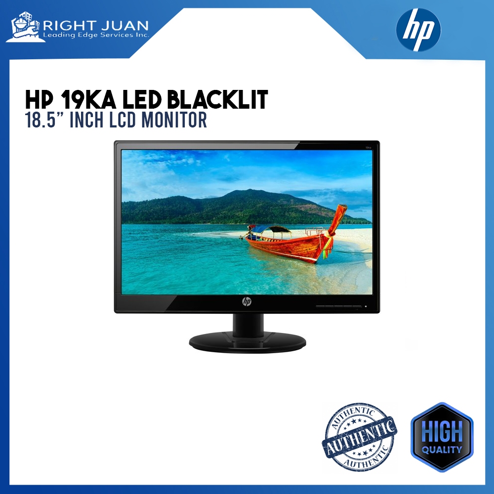 RIGHT JUAN | HP 19KA MONITOR 18.5 INCH | Shopee Philippines