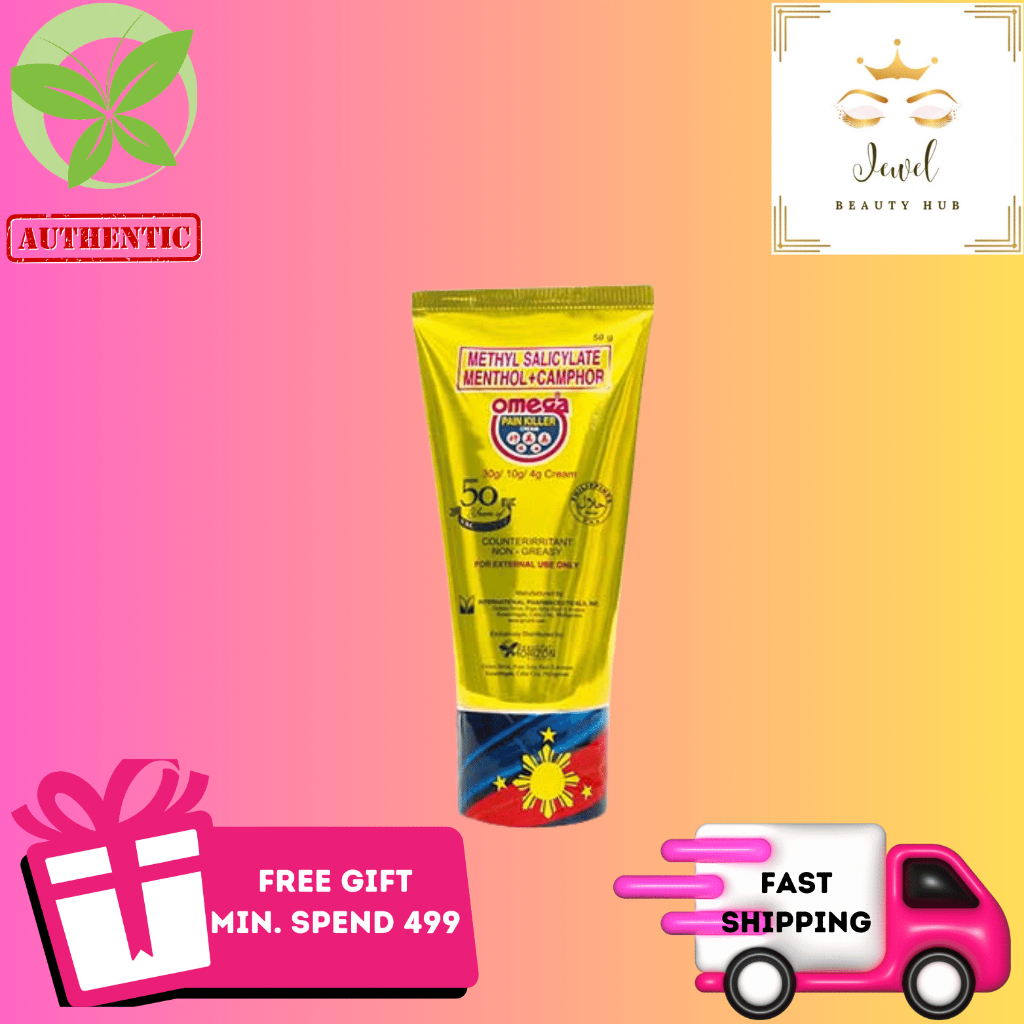 Omega Pain Killer Cream 50g | Shopee Philippines