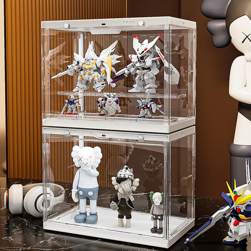 Acrylic Display Case - Stackable with LED | Shopee Philippines