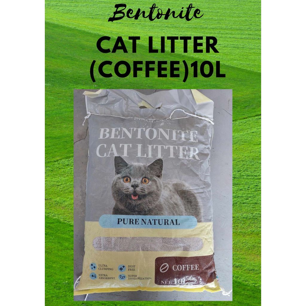 Cat Litter Bentonite 10 liters (Lingdok) | Shopee Philippines