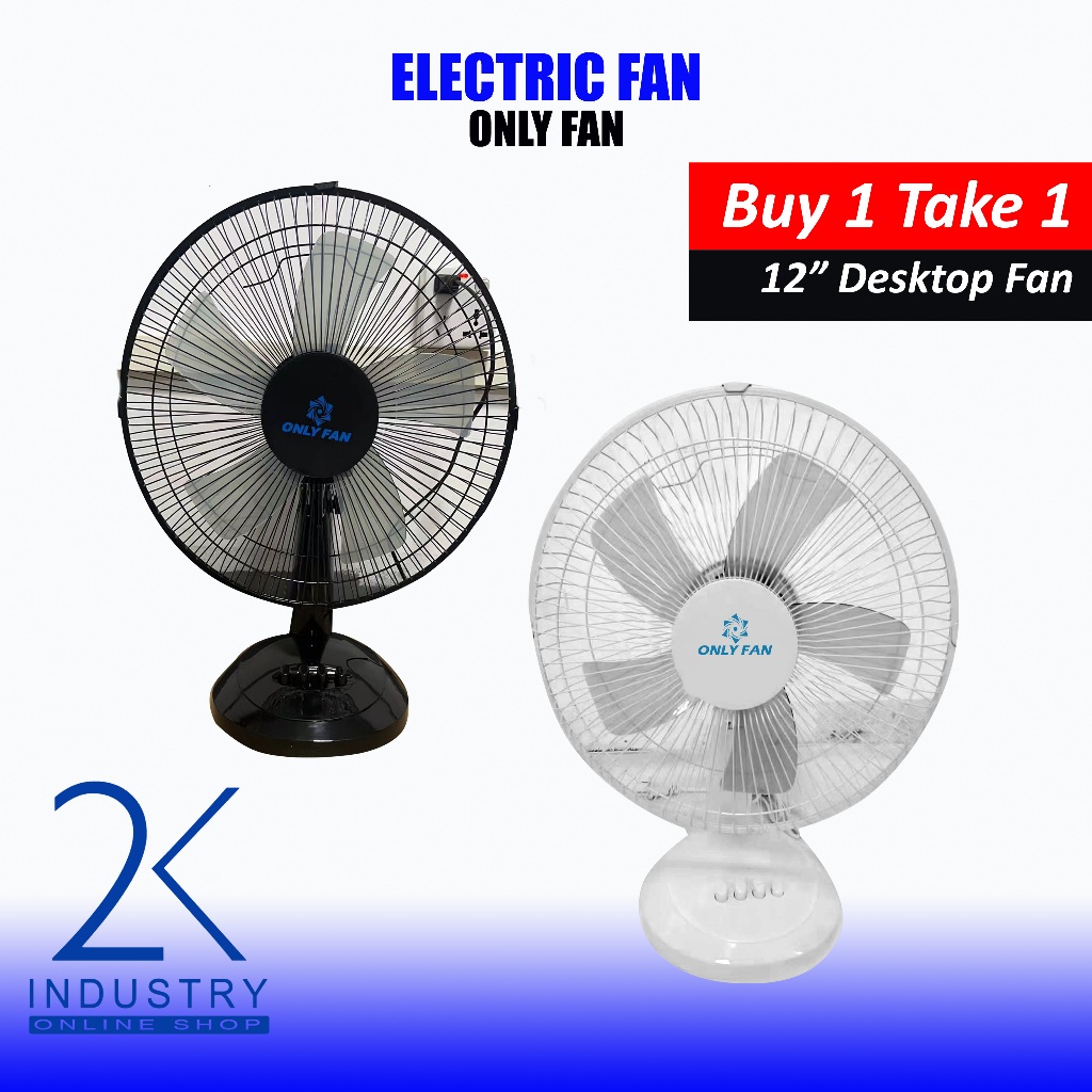 ELECTRIC FAN (ONLY FAN) DESK FAN AND STAND FAN 12 | Shopee Philippines