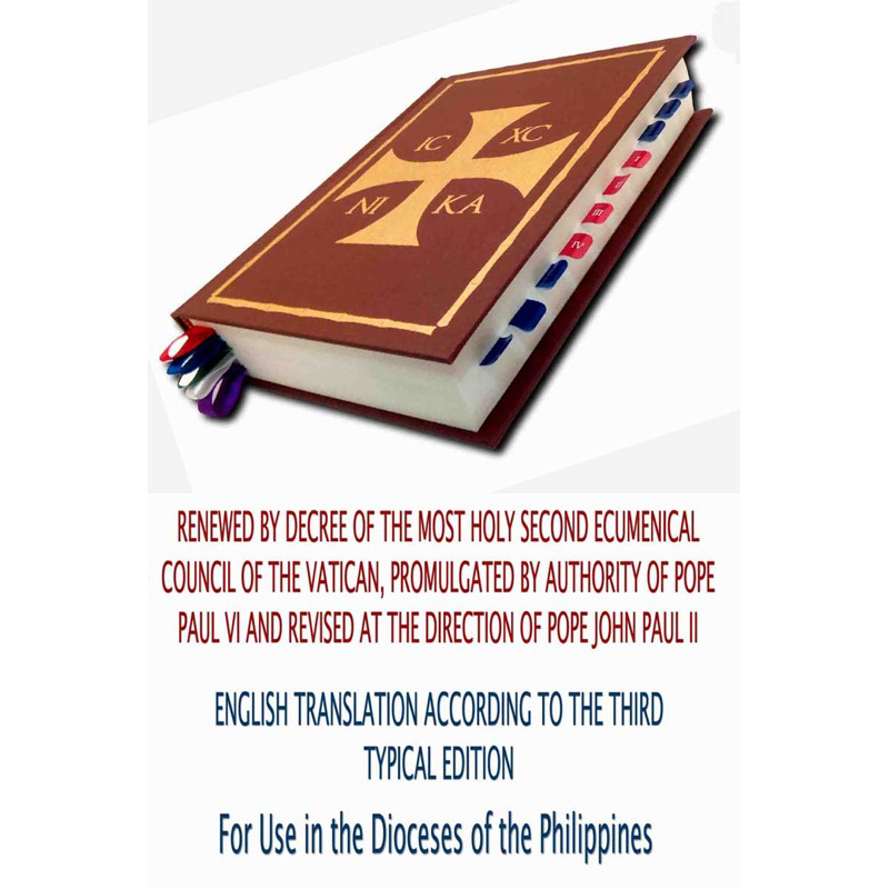 Roman Missal - Waterproofed | Pages: 1296 | Shopee Philippines