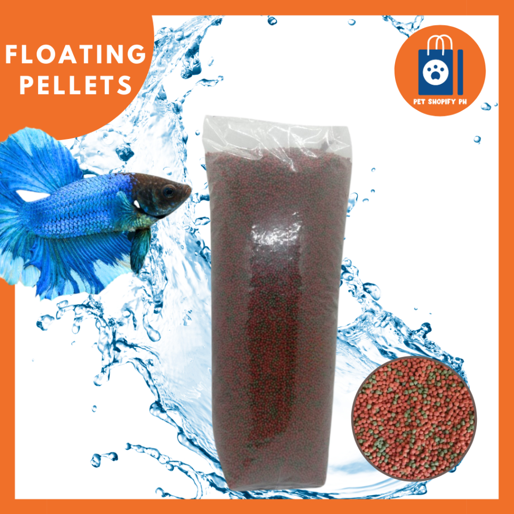 Aquarium Fish Food Floating Pellets S M L Growth Color | Shopee Philippines