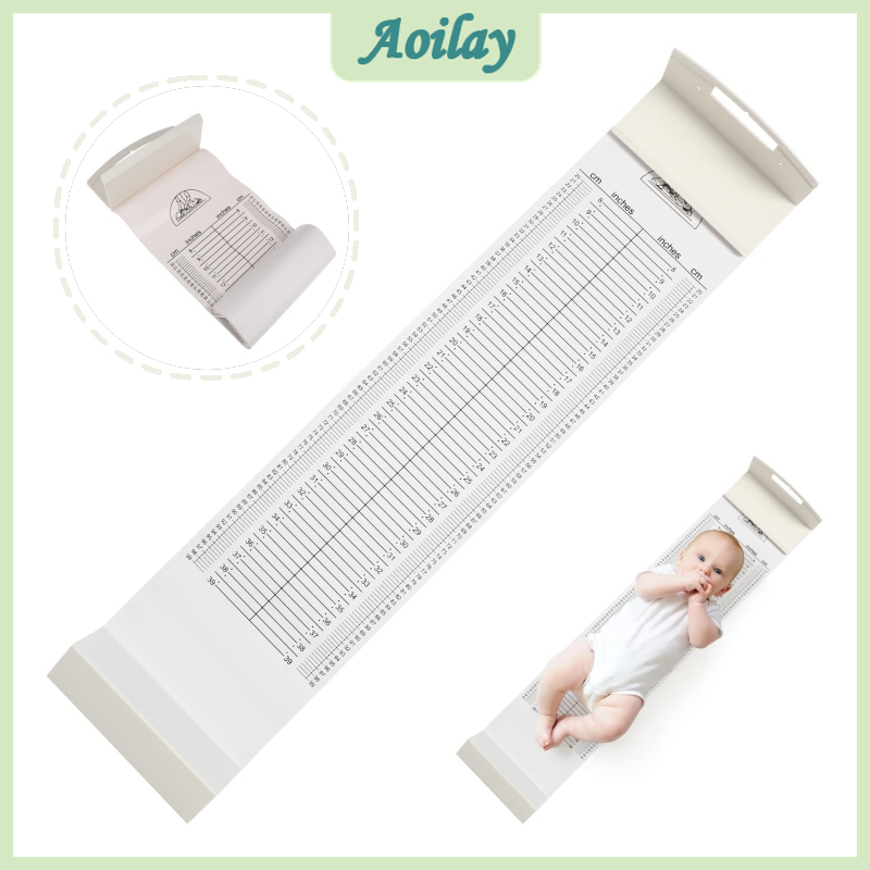 Baby Height Measuring Ruler Pad 20-99cm Lying Baby Height Measuring Mat ...