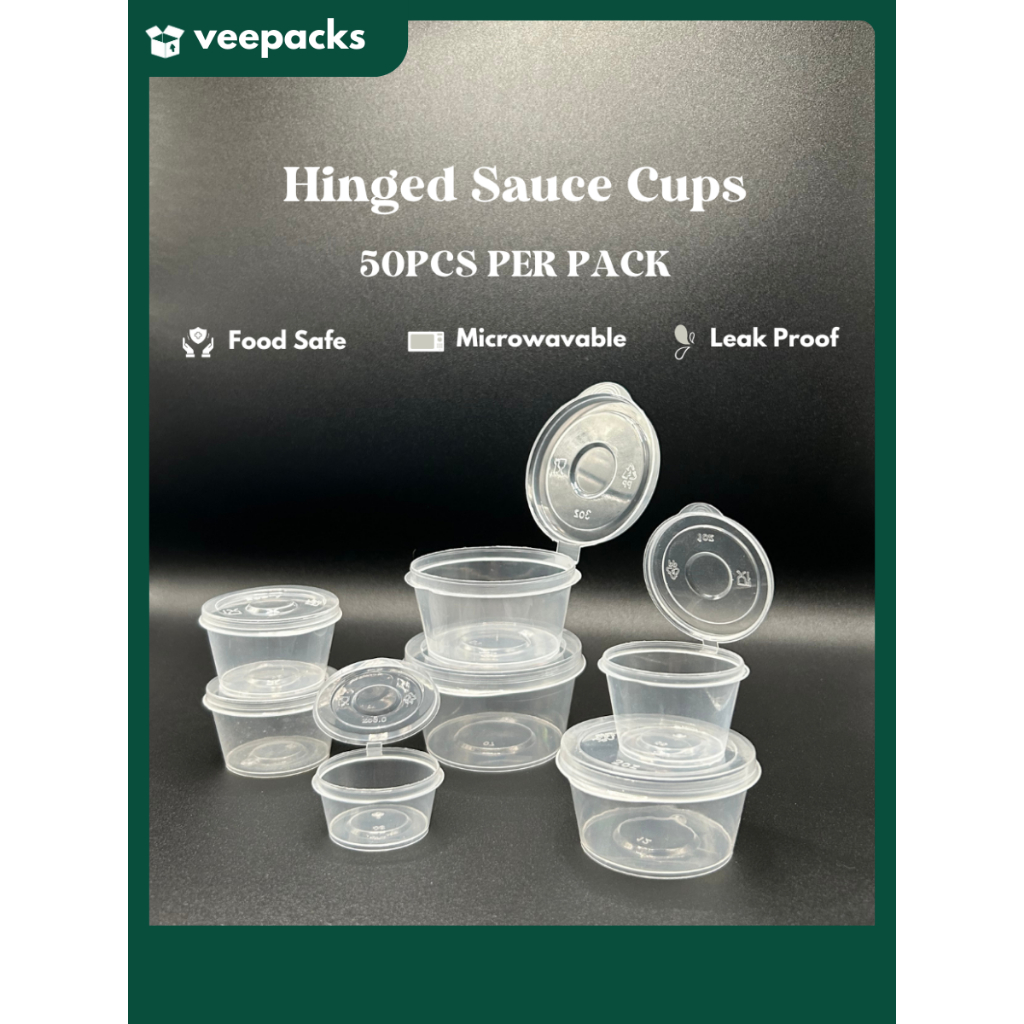 [Bulk Order] 500pcs 1oz Hinged Cups | Shopee Philippines